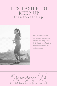 It’s Easier to Keep Up than to Catch Up | Organizing CU