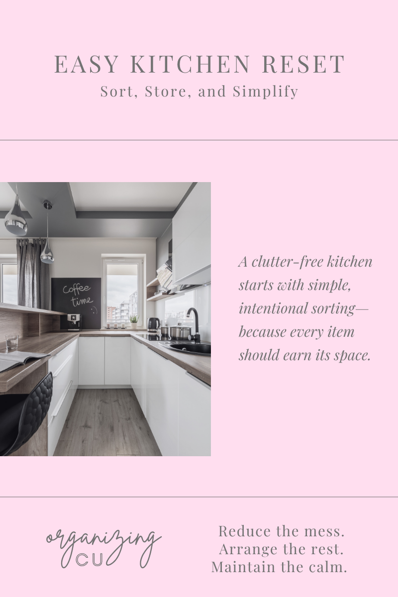 Tidy Up Your Kitchen: The Easy Way to Sort, Store, and Simplify ...